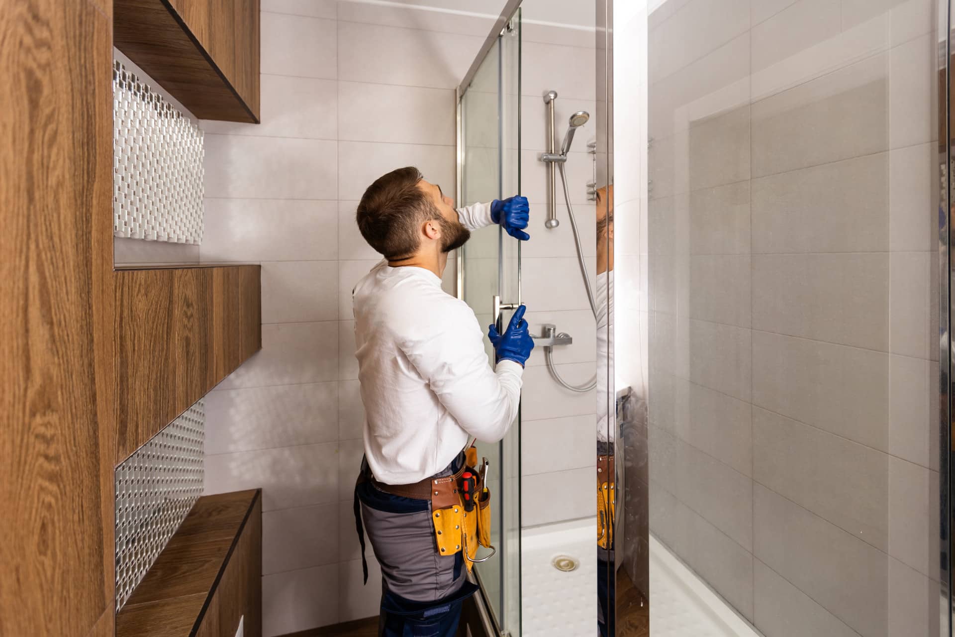 Guide d'installation de la paroi de douche pliable